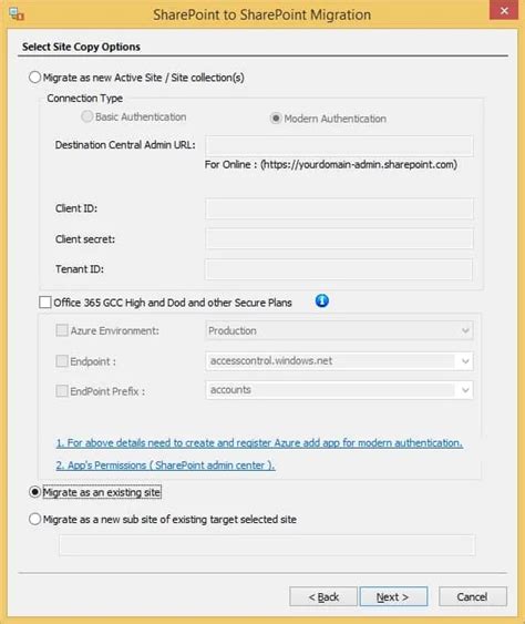 Sharepoint To Sharepoint Migration Step By Step Guide