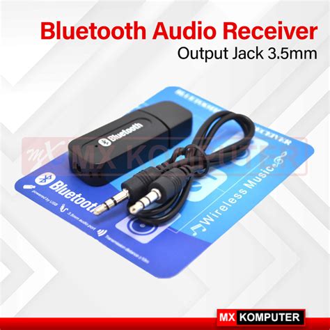 Stereo USB Bluetooth Audio Music Receiver MX Komputer Jogja