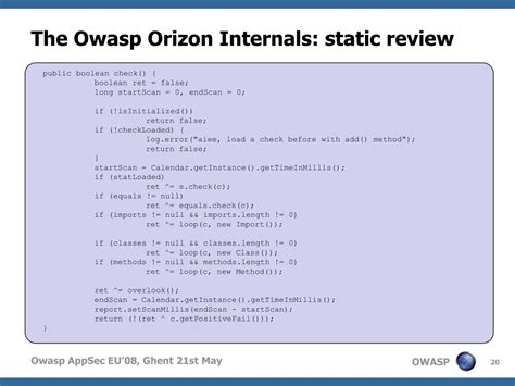 Ppt The Owasp Orizon Project Internals Powerpoint Presentation Free Download Id 4345695