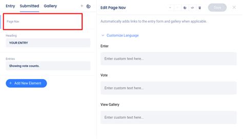 Page Nav Element Woobox Help