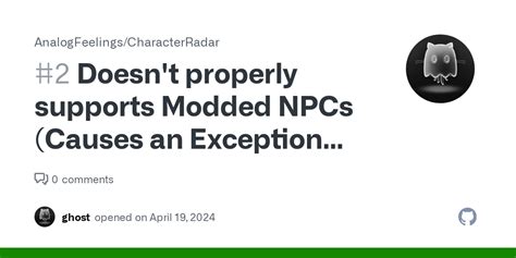 Doesnt Properly Supports Modded Npcs Causes An Exception On Initialize Too · Issue 2