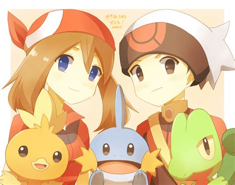 Ymzmi Brendan Pokemon May Pokemon Mudkip Torchic Treecko Nintendo Pokemon Pokemon