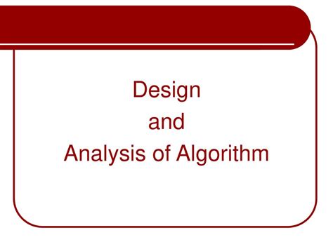 algorithm lecture 09 dr sohail aslam ppt download