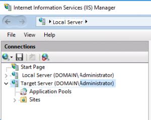 Manage Remotely IIS On Windows Server 2019 Server Core The Tech Journal