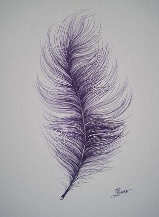 Pin By Sarah DeQuillfeldt On Everything Feather Drawing Feather Sketch Feather Tattoos