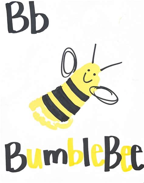 Bumble Bee Alphabet Activity