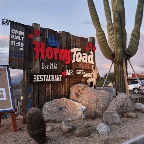 Best American Restaurant In Cave Creek Az The Horny Toad American