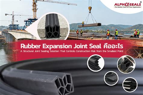 Rubber Expansion Joint Seal For Structural Movement Control