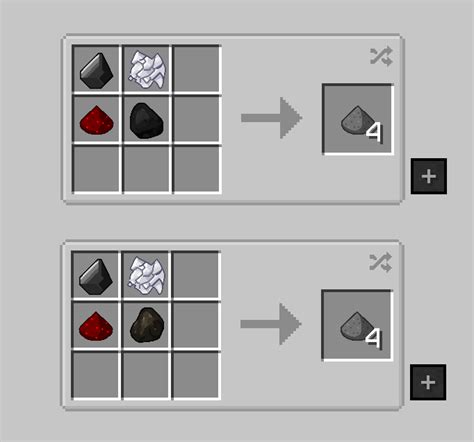 gunpowder recipe mod minecraft mod