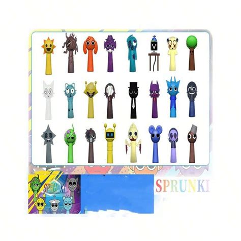 Sprunki Plush Rhythm Box Game Peripheral Pvc Blind Box Perfect For Holiday Ts Collections