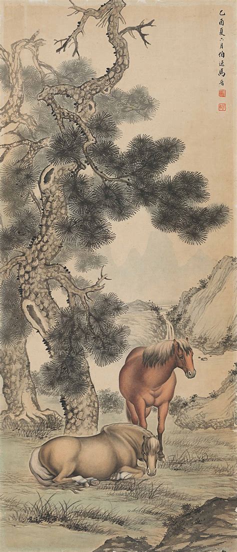 马晋 马 x 国画超高清大图原图扫描真迹全图书画图片下载