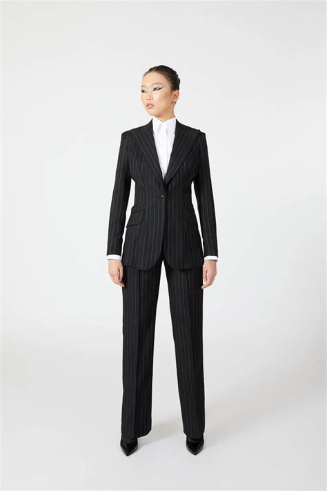percy single breasted stripe suit alexandra dobre