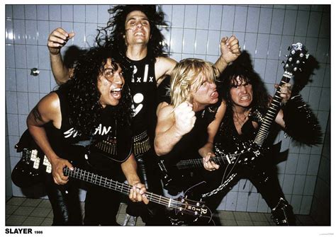 Slayer Band Posters Slayer Confirm Return To Uk With Two Huge Shows