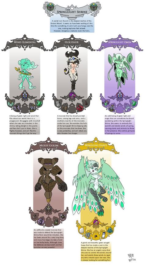 The Springlight Shine By Bfta Monster Girls Monster Girl Bingo