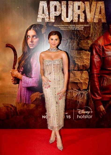 Tara Glows At Apurva Screening Movies