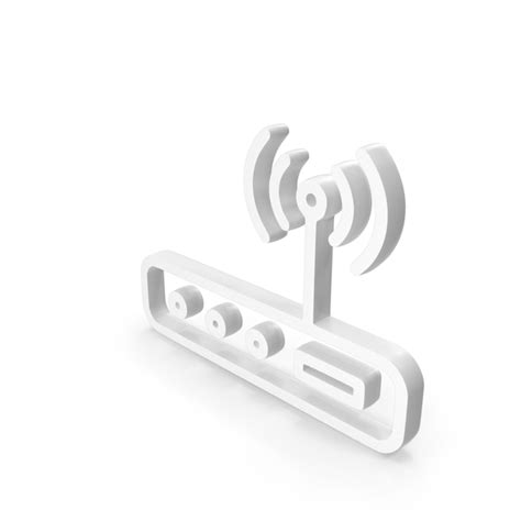 White WiFi Router Outline Icon PNG Images PSDs For Download PixelSquid S C