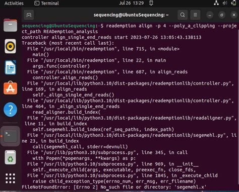 Reademption Bulk Rna Seq Pipeline Debugging Help Needed Rbioinformatics