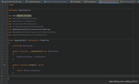 Laravel6x及以上版本使用laravel Excel3x之导出laravel Excel 3导出数据 Csdn博客