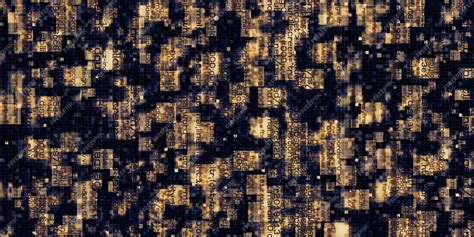 Premium Photo Computer Error Display Corrupt Binary Data Hacker Digital Binary Data Screen