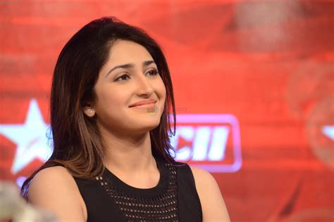 Sayesha Saigal At Shivaay Promotions In Delhi On 25th Oct 2016