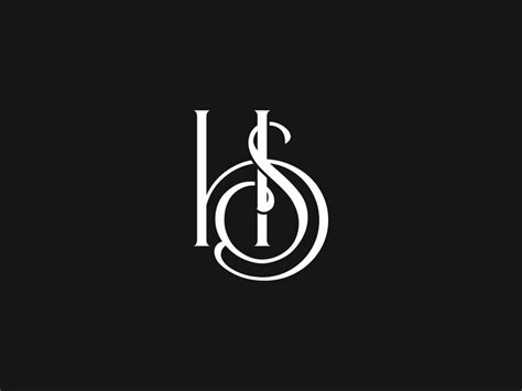 Premium Vector Hs Initial Letter Hs Monogram For Wedding Couple Title
