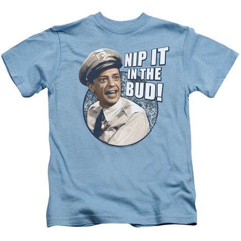 Andy Griffith Show Nip It In The Bud Kid S Carolina Blue Etsy