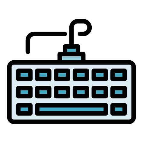 Pc Keyboard Icon Vector Flat Vector Art At Vecteezy