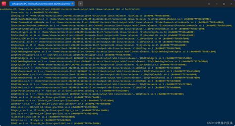 Linux下qt程序启动失败问题排查方法qt 安装在linux上后无法打开 Csdn博客