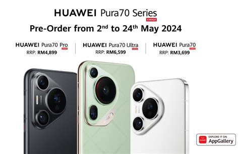 Huawei Pura 70 Malaysia Official Price And Pre Order Promo