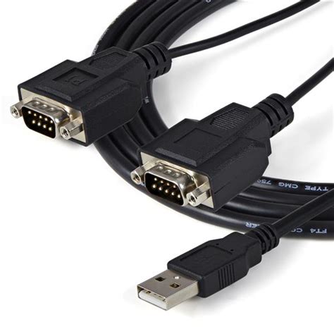 StarTech Com Port FTDI USB To Serial RS Adapter Cable With COM Retention In