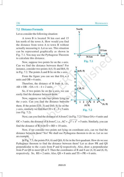 Ncert Book For Class 10 Maths Chapter 7 Coordinate Geometry Indcareer