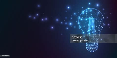 진한 파란색으로 분리된 빛나는 전구 창의적인 아이디어 특허 디지털 솔루션 미래 기술 0명에 대한 스톡 사진 및 기타 이미지 0명 3차원 형태 강단 Istock