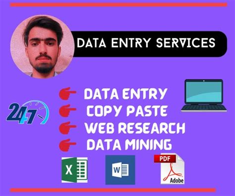 do excel data entry data collection data mining copy paste by