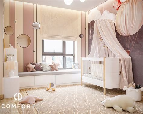 Дизайн лёгкой детской комнаты для девочки 2 года | design.efim360.ru