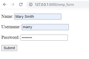 Python Django Form Validation