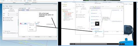 Creo 20 Reference Viewer Break Dependencies Unava Ptc Community