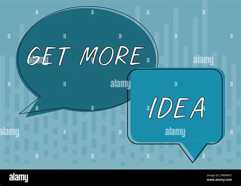 text sign showing get more idea concept meaning random input mind map