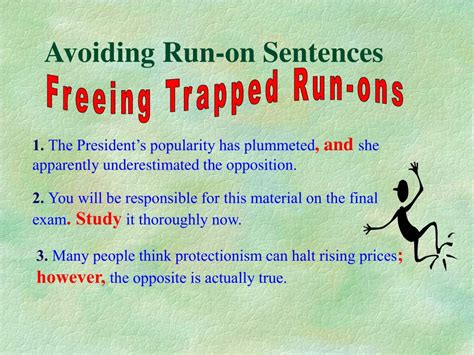 PPT Avoiding Run On Sentences PowerPoint Presentation Free Download