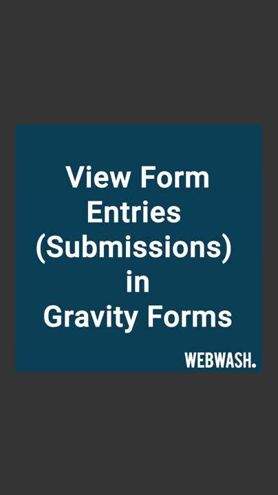 ivan zugec on linkedin view form entries submissions in gravity forms