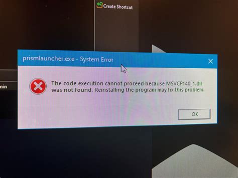 When I Try To Install Prism And Run This Pops Up Any Fix R Prismlauncher