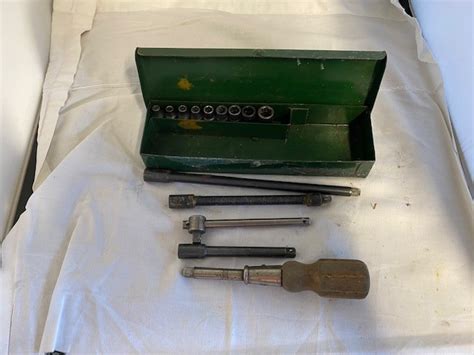 Vintage Army 1952 Small Socket Set 484 Station Antiques And Collectibles Vintage Army 1952 Small Socket Set 484 Station Antiques And Collectibles
