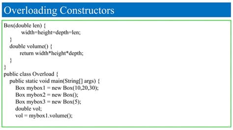 classes objects and method object oriented programming with java pptx