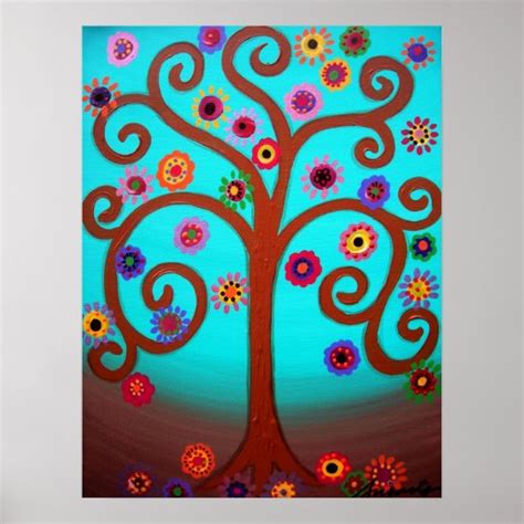 Tree Of Life Evolution Poster Zazzle Com