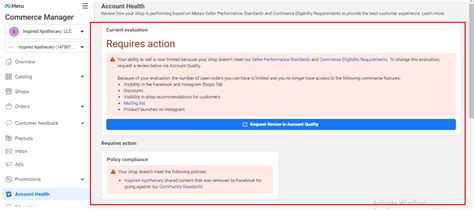 Solved Facebook Commerce Account Health Issue