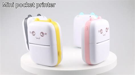 Inkless Notes Printer Mini Imprimante Portable Mini Sticker Smart Pocket Thermal Printer For Ios