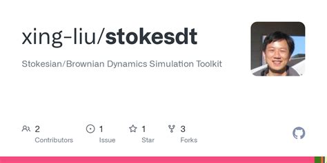 Github Xing Liustokesdt Stokesianbrownian Dynamics Simulation Toolkit