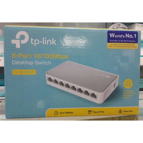 Jual Tp Link Tl Sf D Port Desktop Switch Hub Mbps Tp Link Shopee Indonesia