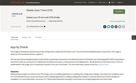 Secure Your Arm Instance Using The Oracle Linux Stig Image
