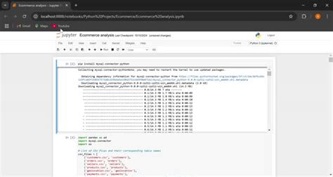 A Devender Reddy On Linkedin Ecommerceanalytics Python Sql