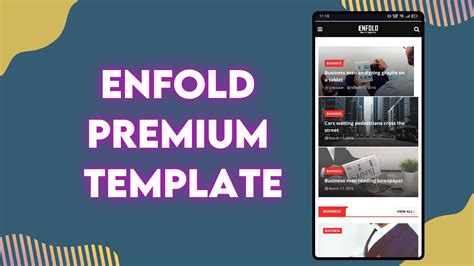 Enfold Premium Blogger Template Free Download Grid Ui Premium Blogger Template